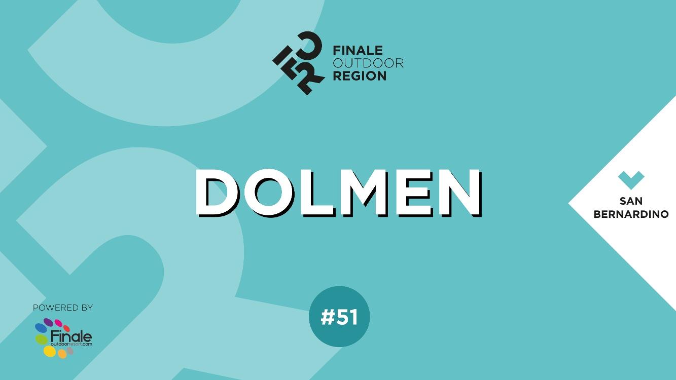 Dolmen, Trails-walls, Finale Outdoor Region